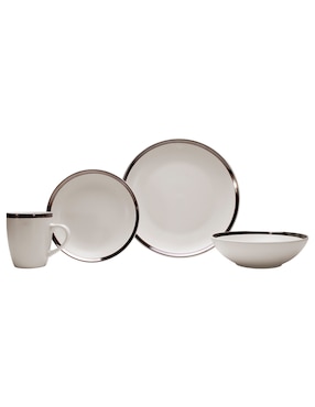 Vajilla cerrada Haus Vulcan 16 piezas cerámica