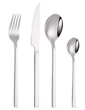 Set cubiertos Haus de acero inoxidable 16 piezas